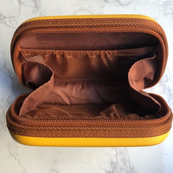 Sephora | Bags | Nwt Brigs Luggage Yellow Hard Shell Cosmetic Case ...